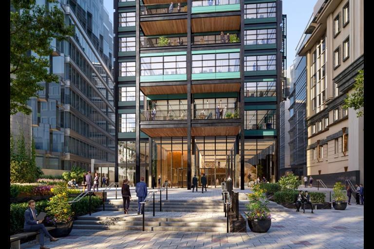 KPF submits plans to refurbish 1990s City office | News | Building